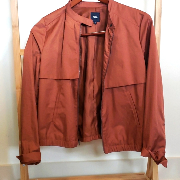 GAP | Jackets & Coats | Rust Colored Gap Bomber Jacket | Poshmark